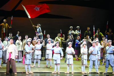 红色基因在歌声中传承——中央歌剧院赴海南省慰问演出侧记--艺术--中国作家网